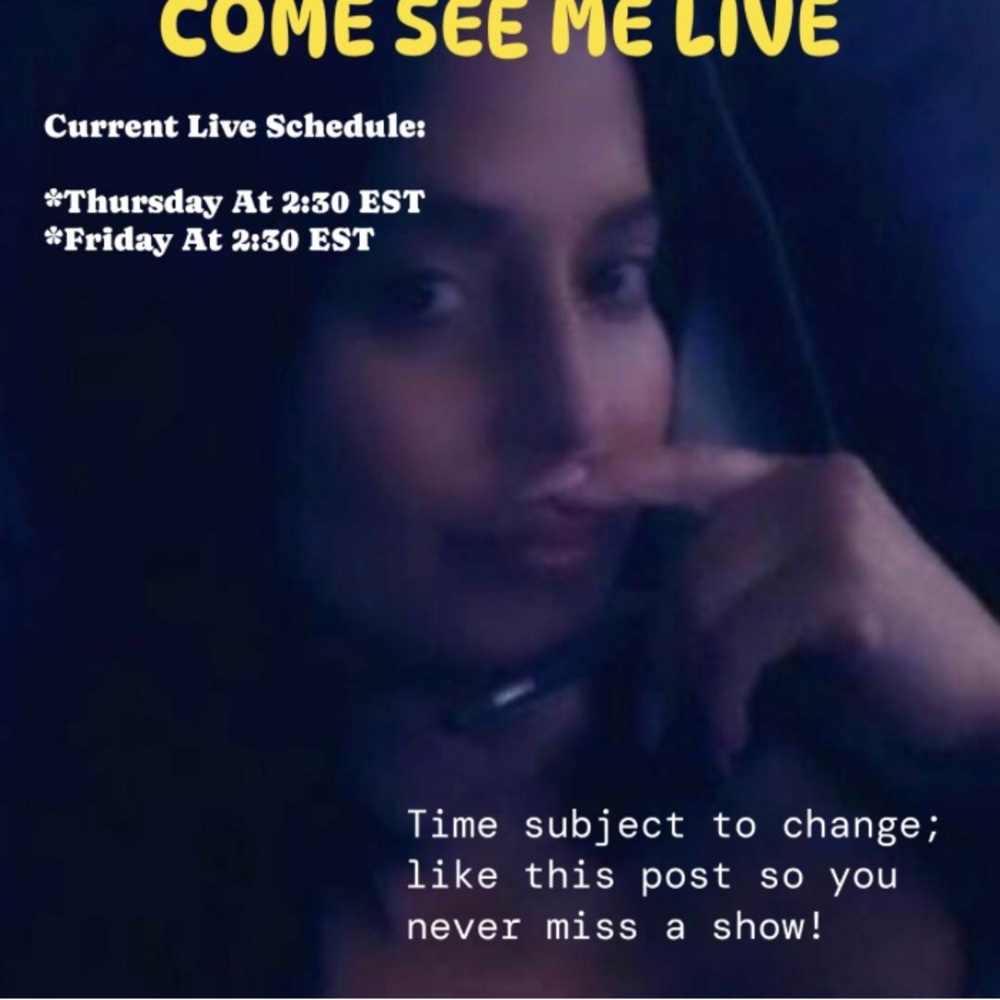 Live Streaming Event Announcement - Gem